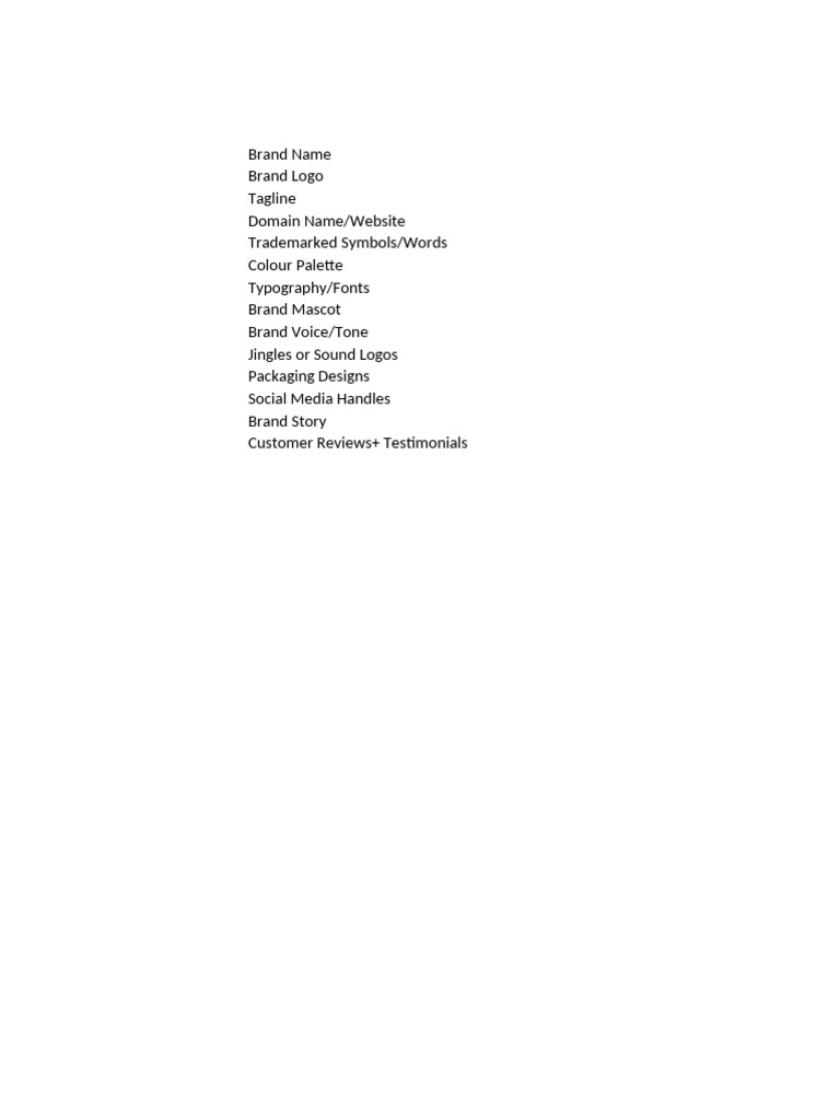 Essential Brand Identity Elements Guide | PDF