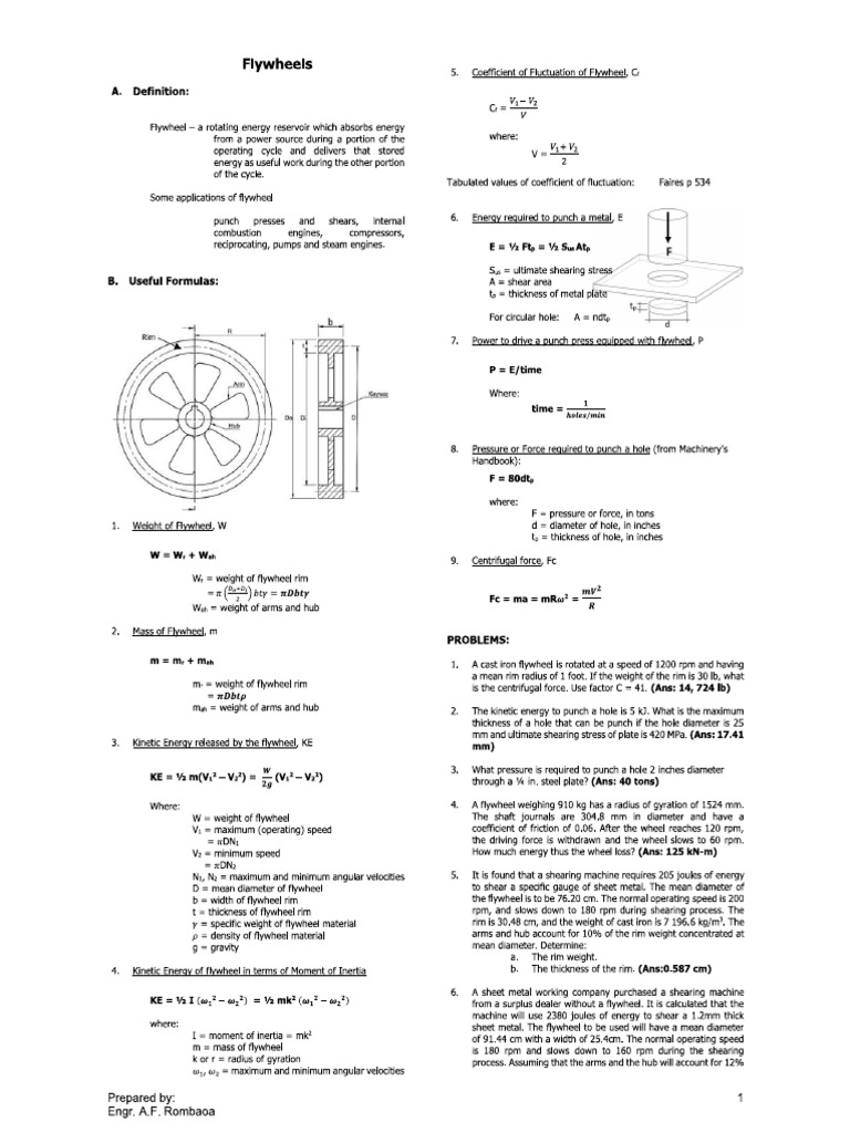 L6 Flywheels | PDF