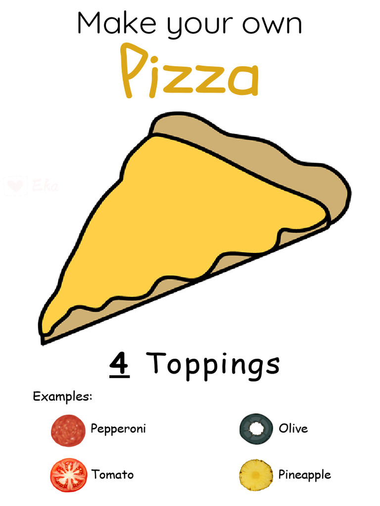 Make You Own Pizza - Template | PDF