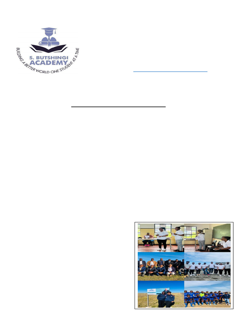 S Butshingi Academy Overview | PDF