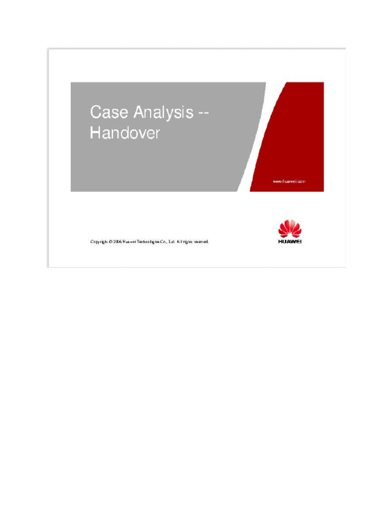Case Analysis- Handover | PDF Case Analysis- Handover | PDF