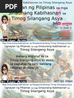 Mga Sinaunang Kabihasnan Sa Mainland (Pang-Kontinente) | PDF