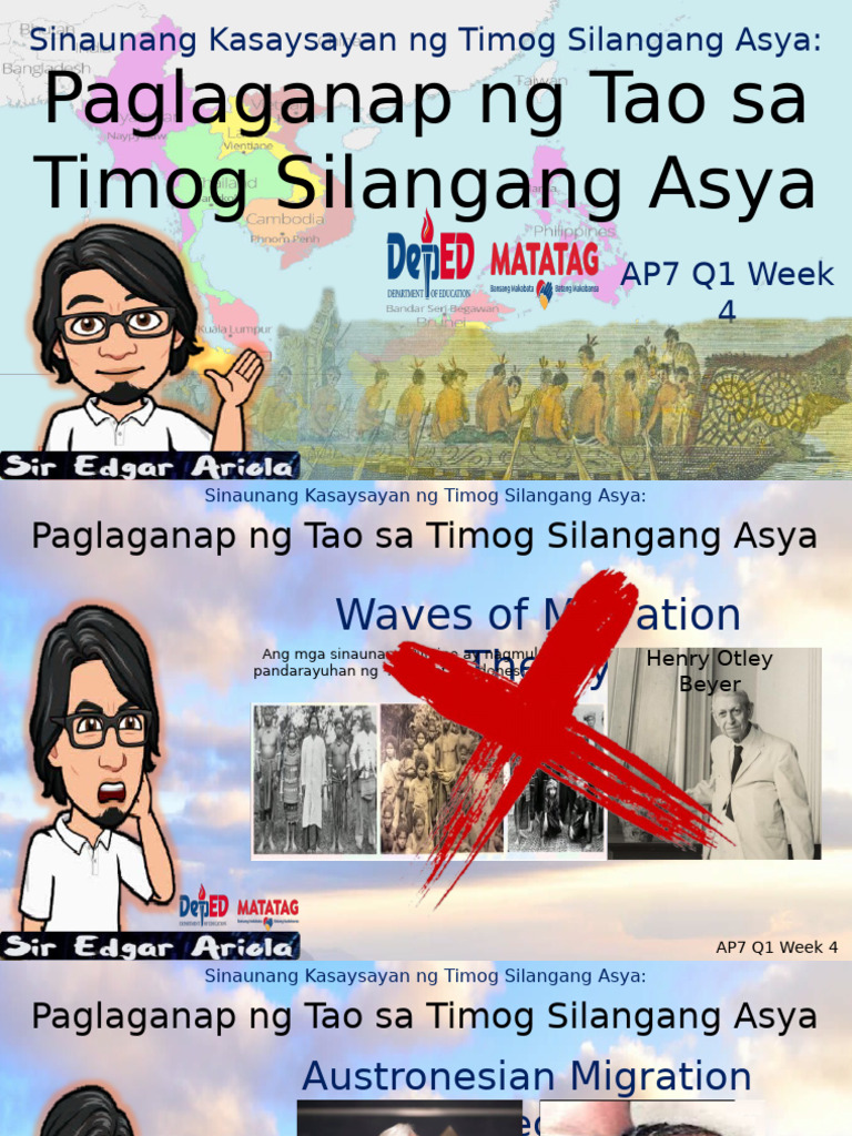 4 Paglaganap NG Tao Sa Timog Silangang Asya | PDF