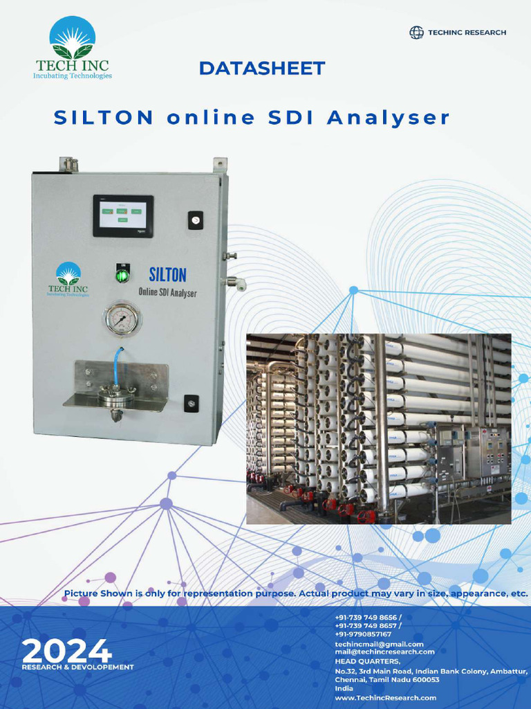 Silton 4750 Online SOl Analyser Overview | PDF | Mechanical Engineering ...