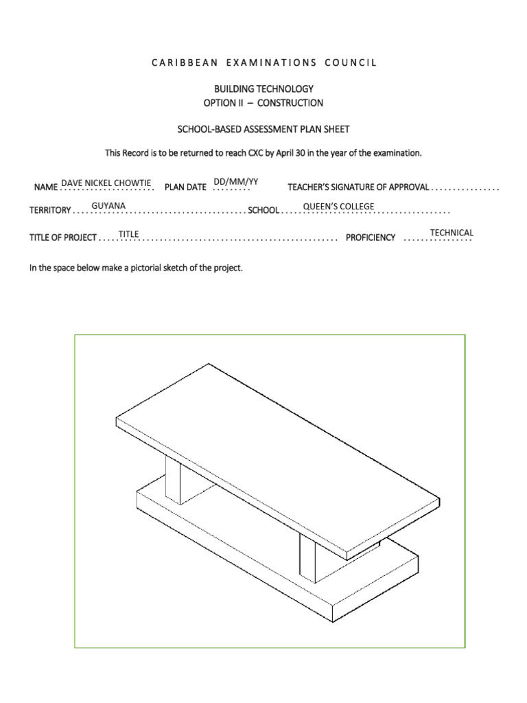 Construction Assessment Plan Sheet | PDF | Concrete | Civil Engineering