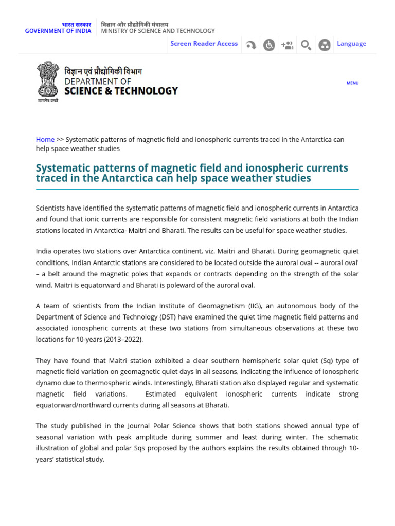 Systematic Patterns of Magnetic Eld and Ionospheric Currents Traced in ...