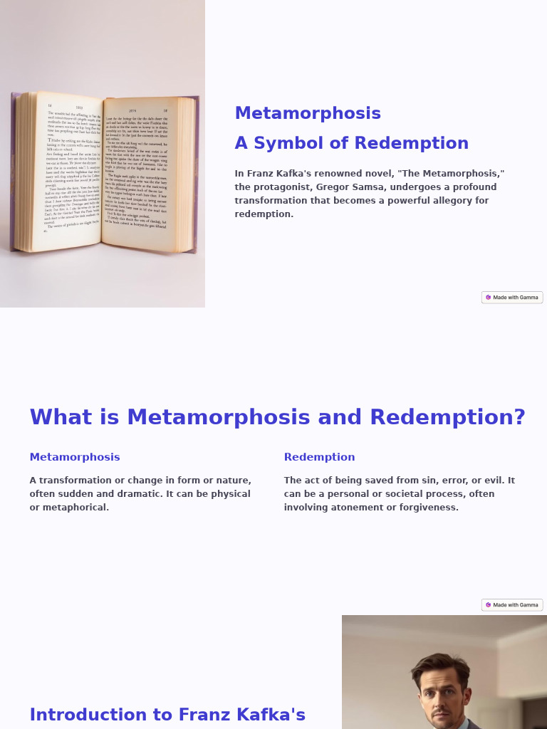 Metamorphosis | PDF | The Metamorphosis