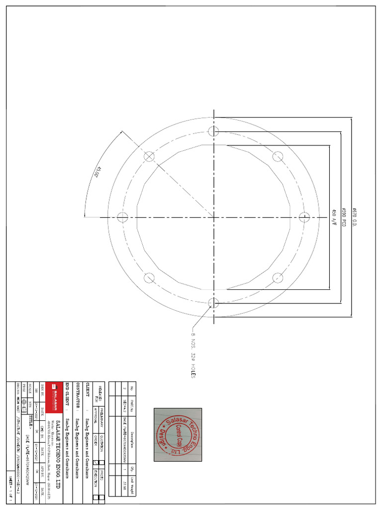 Base Plate - 670x450x25mm-A2 | PDF