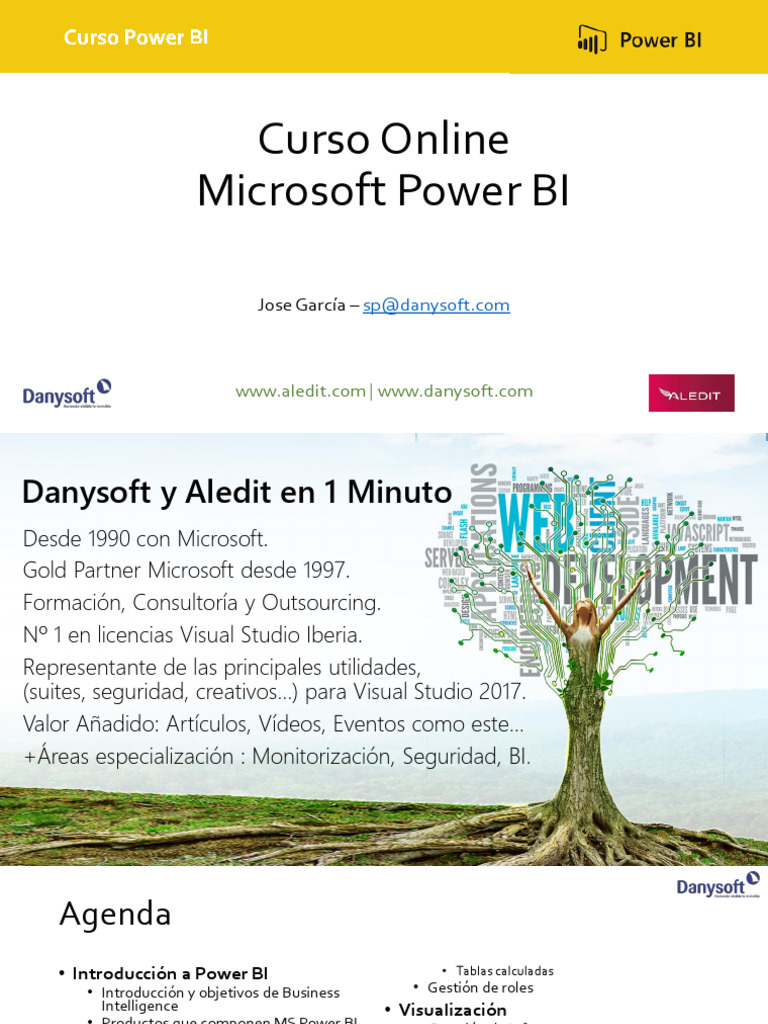 Curso PBI | PDF | Servidor SQL de Microsoft | Aplicación movil