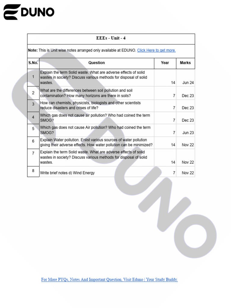 EEE Unit 4 PYQ | PDF