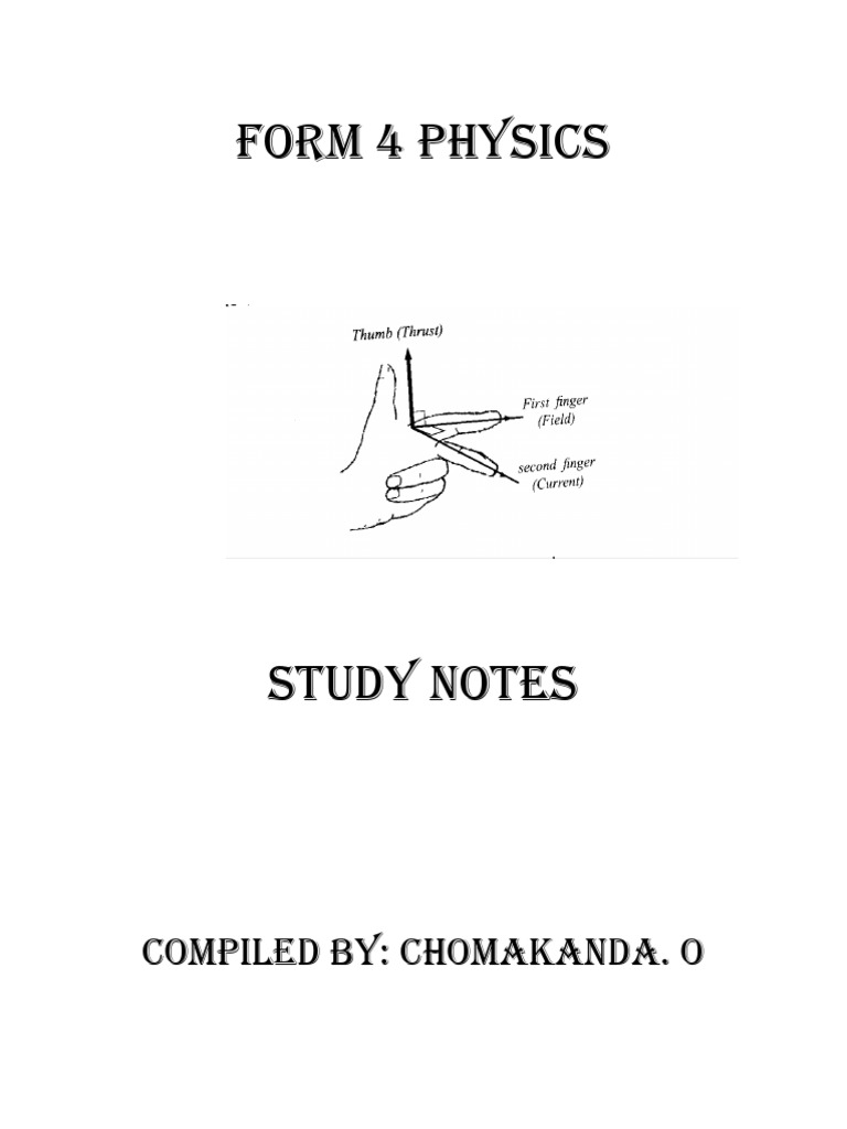 Form 4 Physics | PDF | Thermal Expansion | Friction