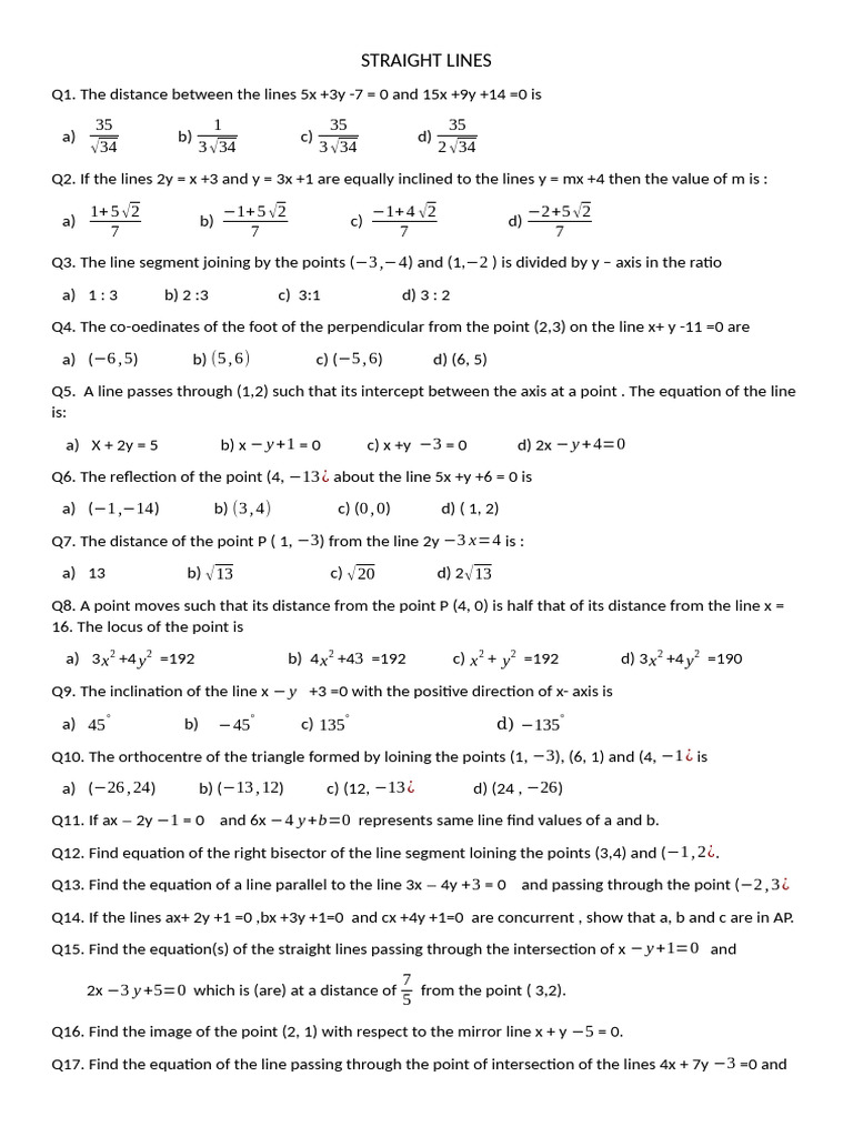 Geometry Quiz for Math Enthusiasts | PDF | Line (Geometry) | Elementary ...