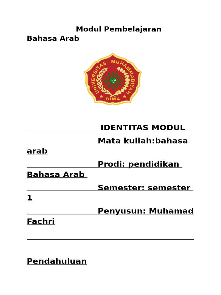 Modul Muhammad Fachri | PDF
