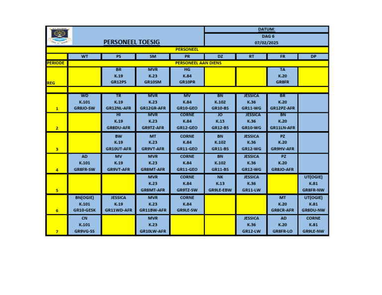 Toesig 7 Februarie 2025 | PDF
