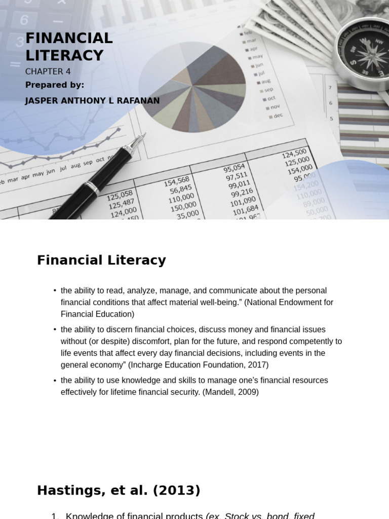 Financial Literacy | PDF | Interest | Financial Literacy