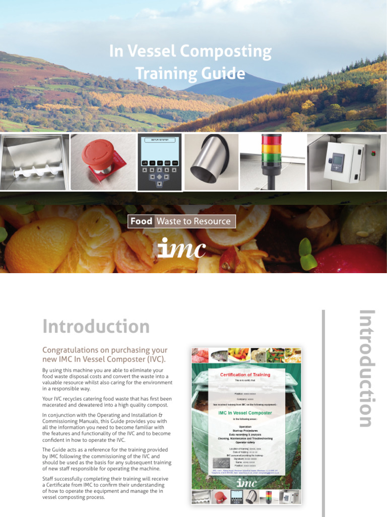 A34 045 R1 IVC Training Manual | PDF | Compost