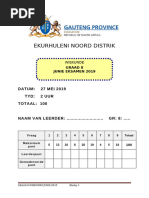 Graad 4 Wiskunde Les Gewone Breuke 2021 | PDF