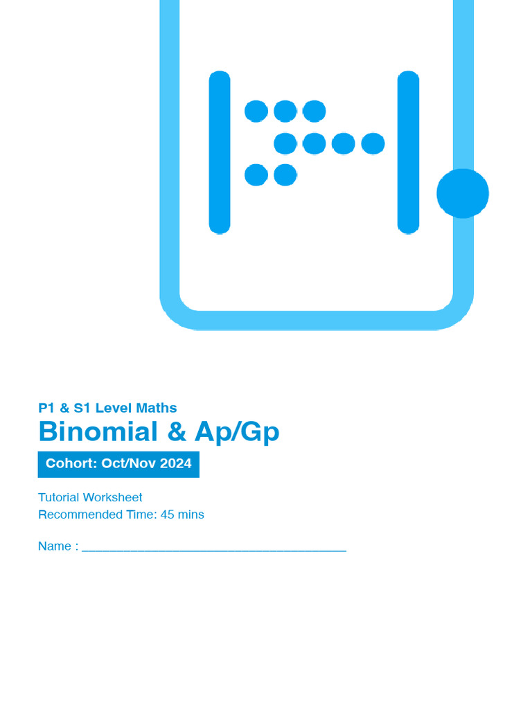 Bionomial - ApGp | PDF | Mathematics | Mathematical Analysis