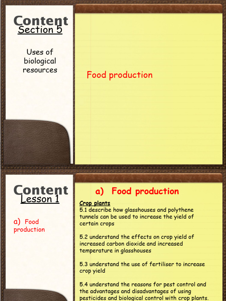 Growing Crops and Food Production | PDF | Greenhouse | Pest (Organism)