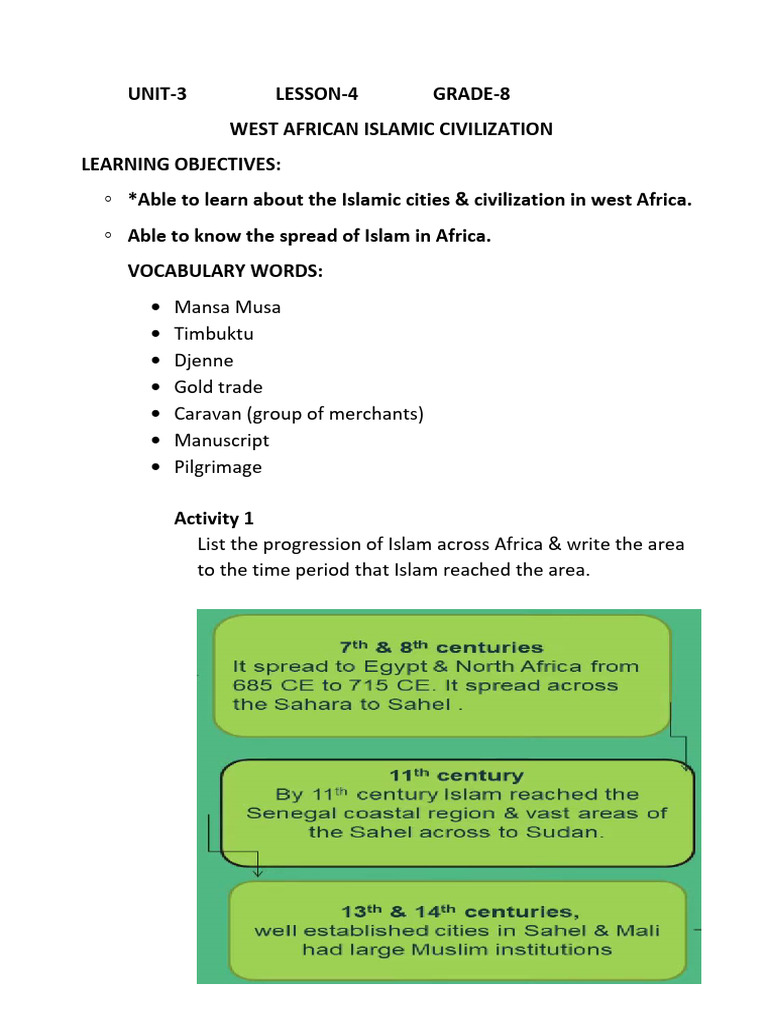 Uae SST Lesson 4 Grade 8 | PDF