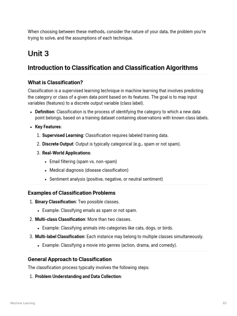 ML 7th Sem Aiml Ite Notes Complete Long (1) - 63-155 | PDF | Support ...