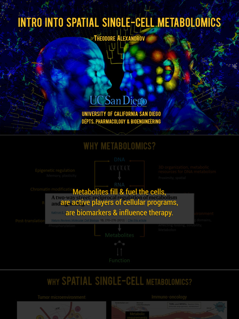EBI Spatial Omics Webinar | PDF | Metabolomics | Omics