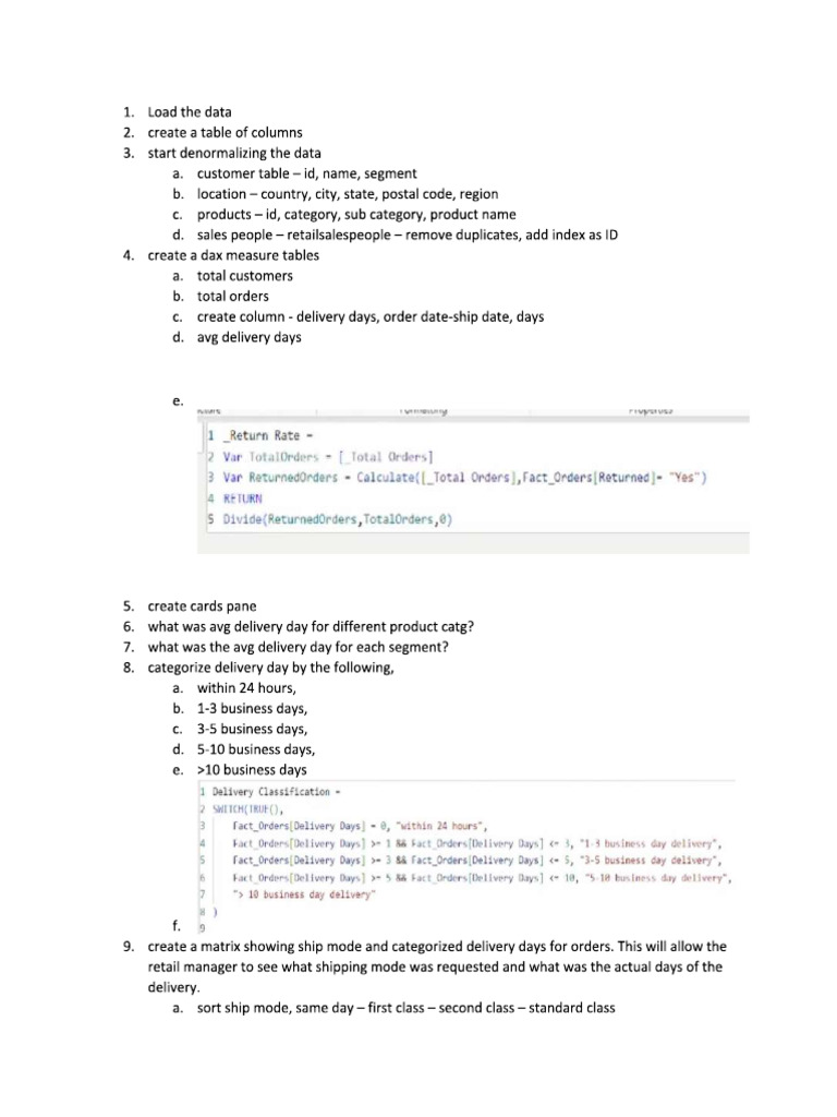 Final Assignment To Do List | PDF