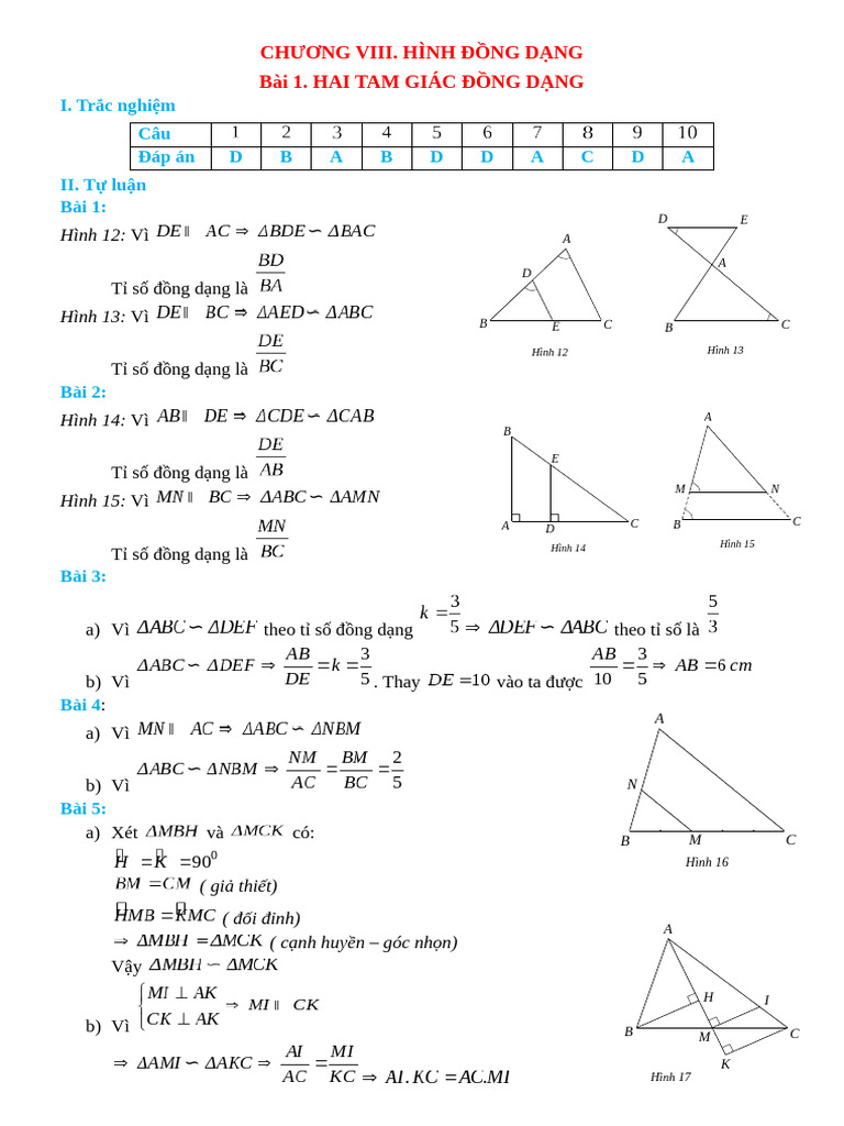 Chương 8. Hình Đ NG D NG - LG | PDF