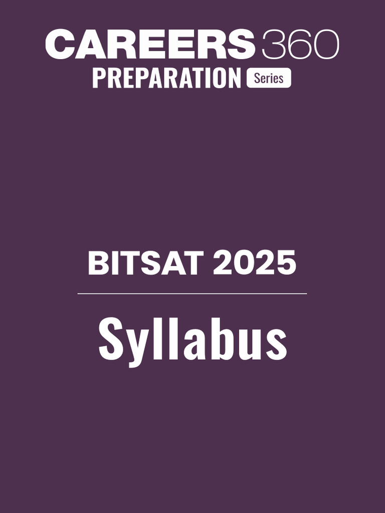 BITSAT 2025 Syllabus - 1738334852834 | PDF | Integral | Trigonometric ...