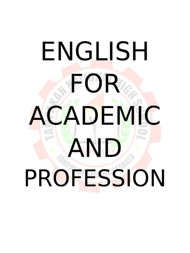English For Academic and Professional Purposes | PDF | Sic | Learning