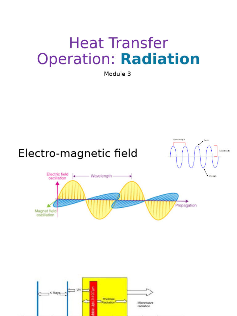Heat Transfer - Radiation | PDF | Electromagnetic Radiation | Light