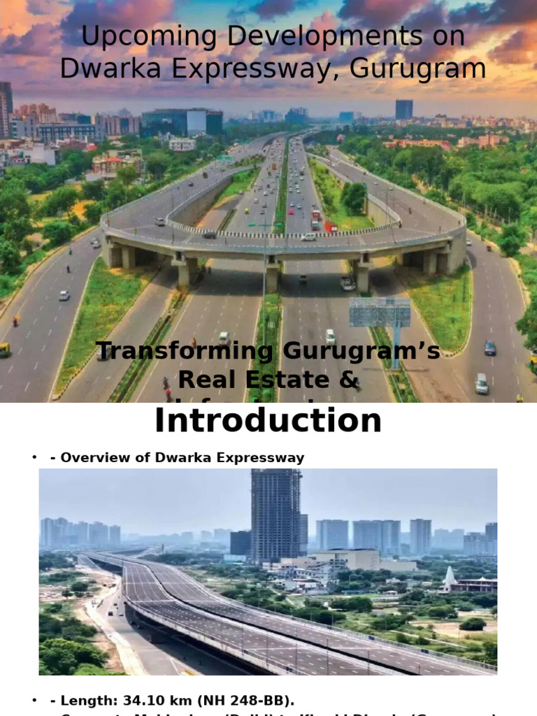 Dwarka Expressway Developments | PDF