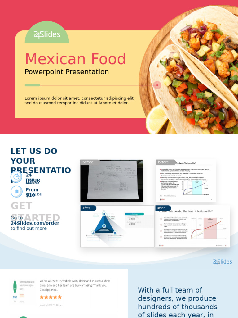 Mexican Food PPT - Playfull | PDF