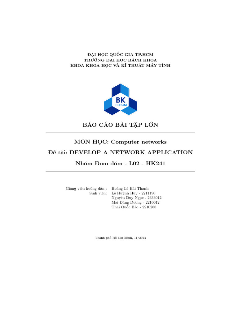 ASS1 - P1 - Đom Đóm | PDF