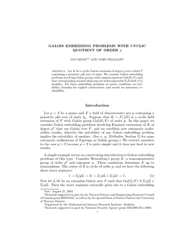 118 | PDF | Field (Mathematics) | Group (Mathematics)