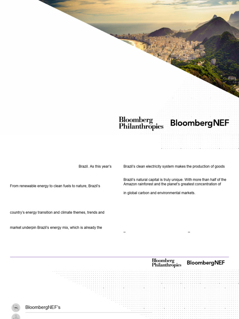 Brazil's Energy Transition Overview 2024 | PDF | Renewable Energy ...