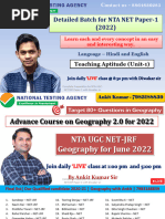 Nta Net Paper1 Notes | PDF