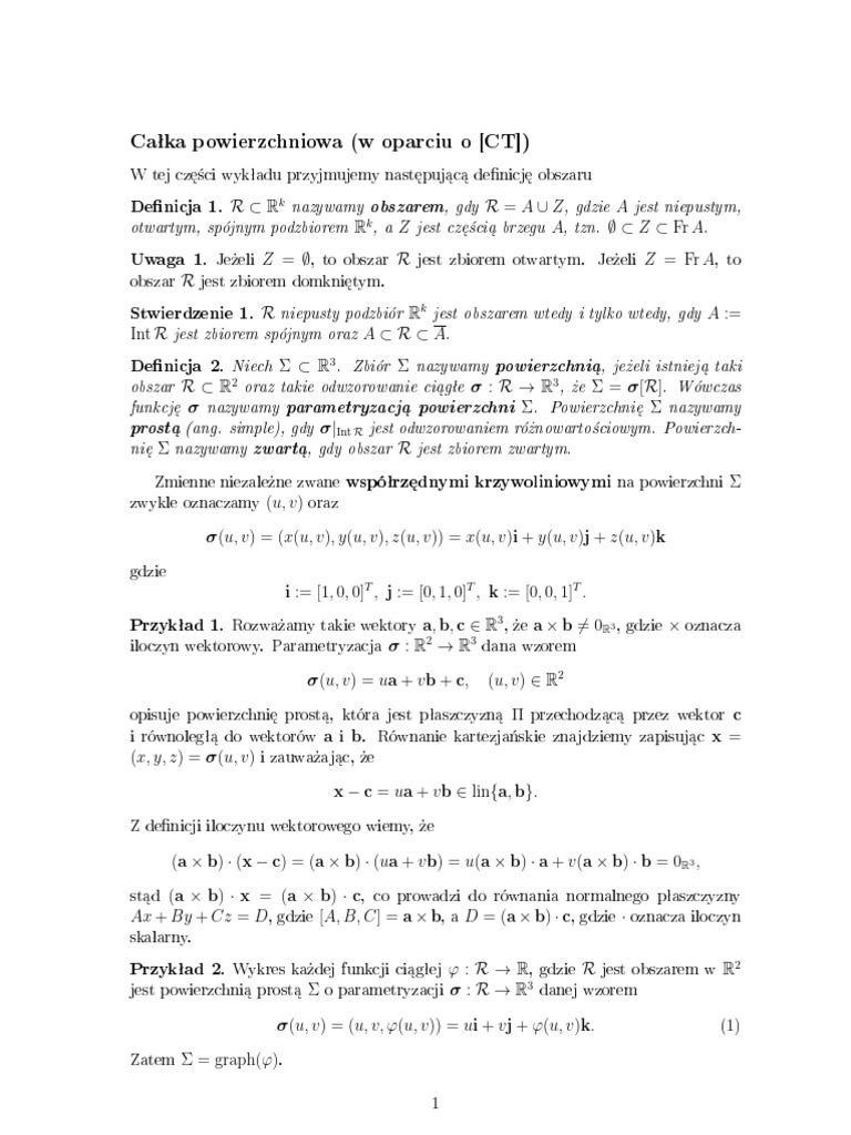 Wyk AMIII Calki Pow | PDF