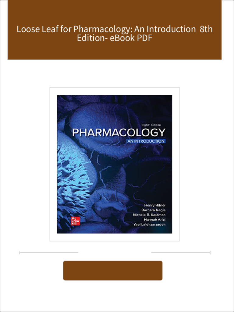 Loose Leaf For Pharmacology: An Introduction 8Th Edition-Ebook PDF ...