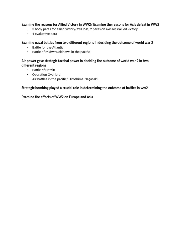ww2 Qs | PDF