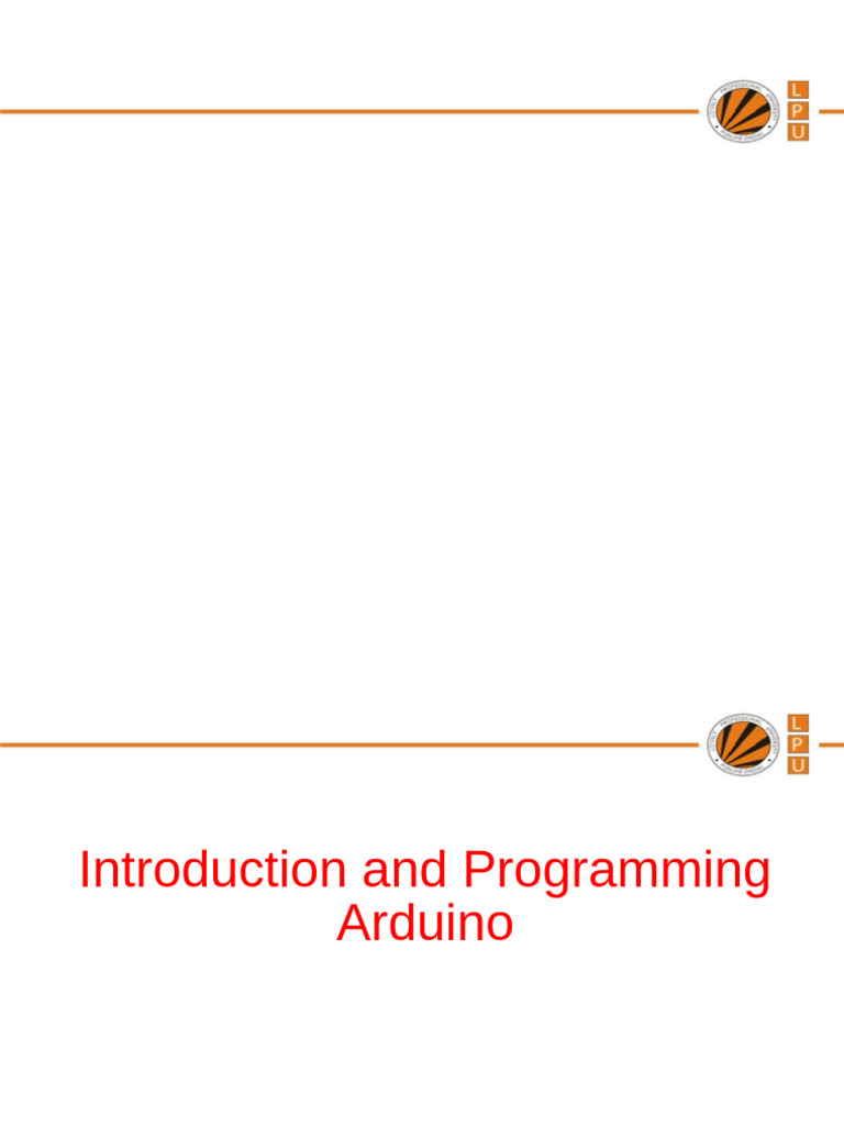 Arduino 1 | PDF | Arduino | Light Emitting Diode