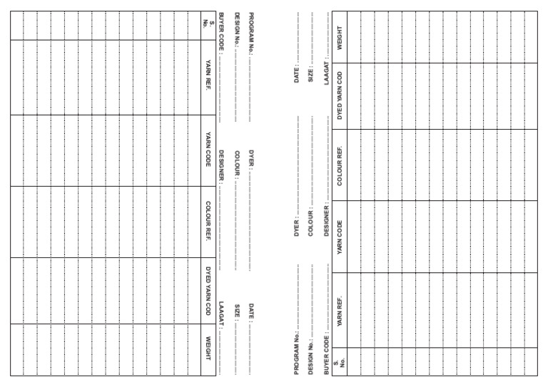 Dyeing Sheet | PDF