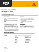 Product Data Sheet: Sikacor® Eg-5 | PDF | Corrosion | Concrete