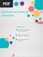 Semantika Module | PDF