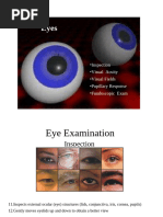 Eye Examination OSCE Checklist Geeky Medics | PDF