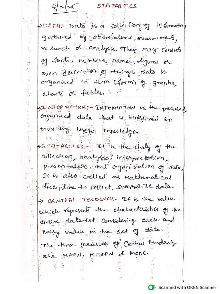 Class 9 Stats Home Work | PDF