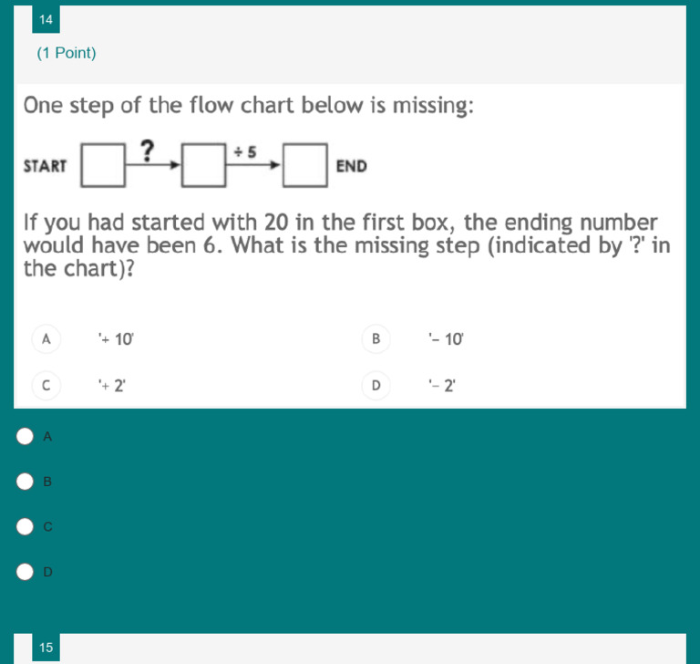 ASSET Math Practice Grade 6 Weekend Homework | PDF