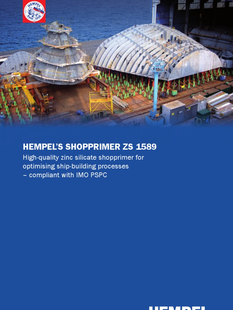 Brochure Hempel Shop Primer ZS 1589 | PDF | Welding | Construction