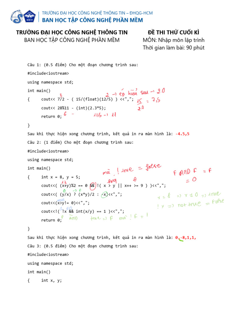 BHTCNPM Dethithu01 CK NMLT 2024 2025 | PDF