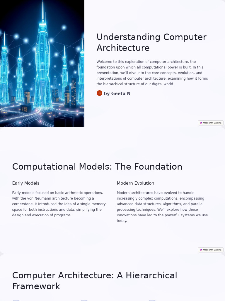 Understanding Computer Architecture | PDF | Parallel Computing | Central Processing Unit